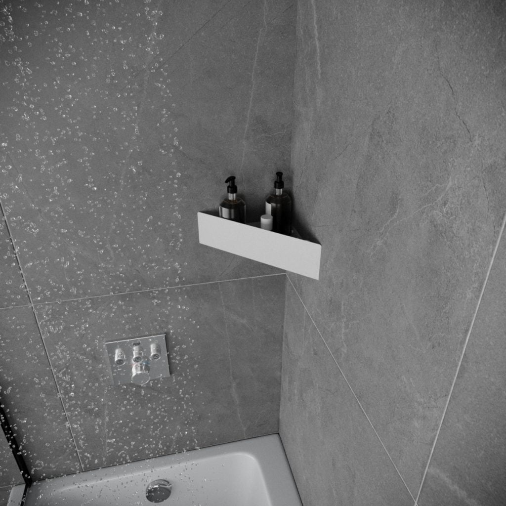 Кутова полиця для ванної кімнати M8 Аксесуари для ванної кімнати та дому