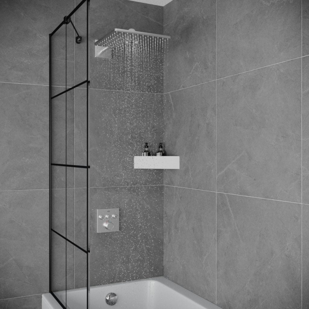 Кутова полиця для ванної кімнати M8 Аксесуари для ванної кімнати та дому